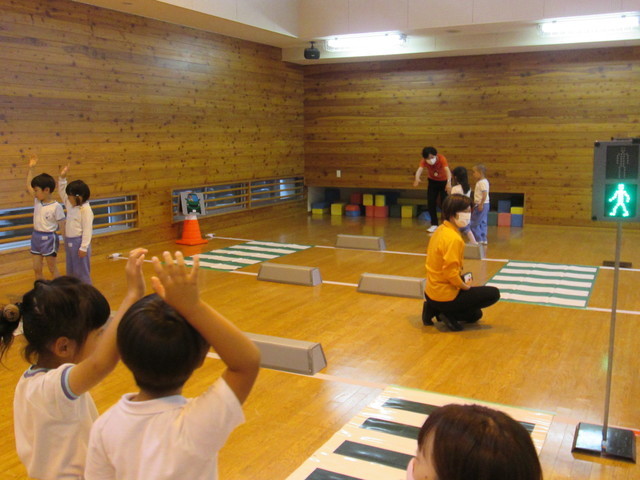 命を守る！ ～交通安全教室～: 篠ノ井幼稚園・わくわく